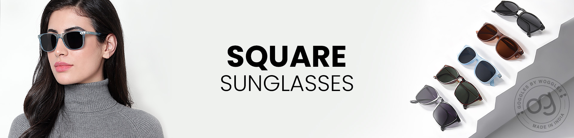 Buy Stylish Square Sunglasses For Women-2 Sunglasses @999-Woggles