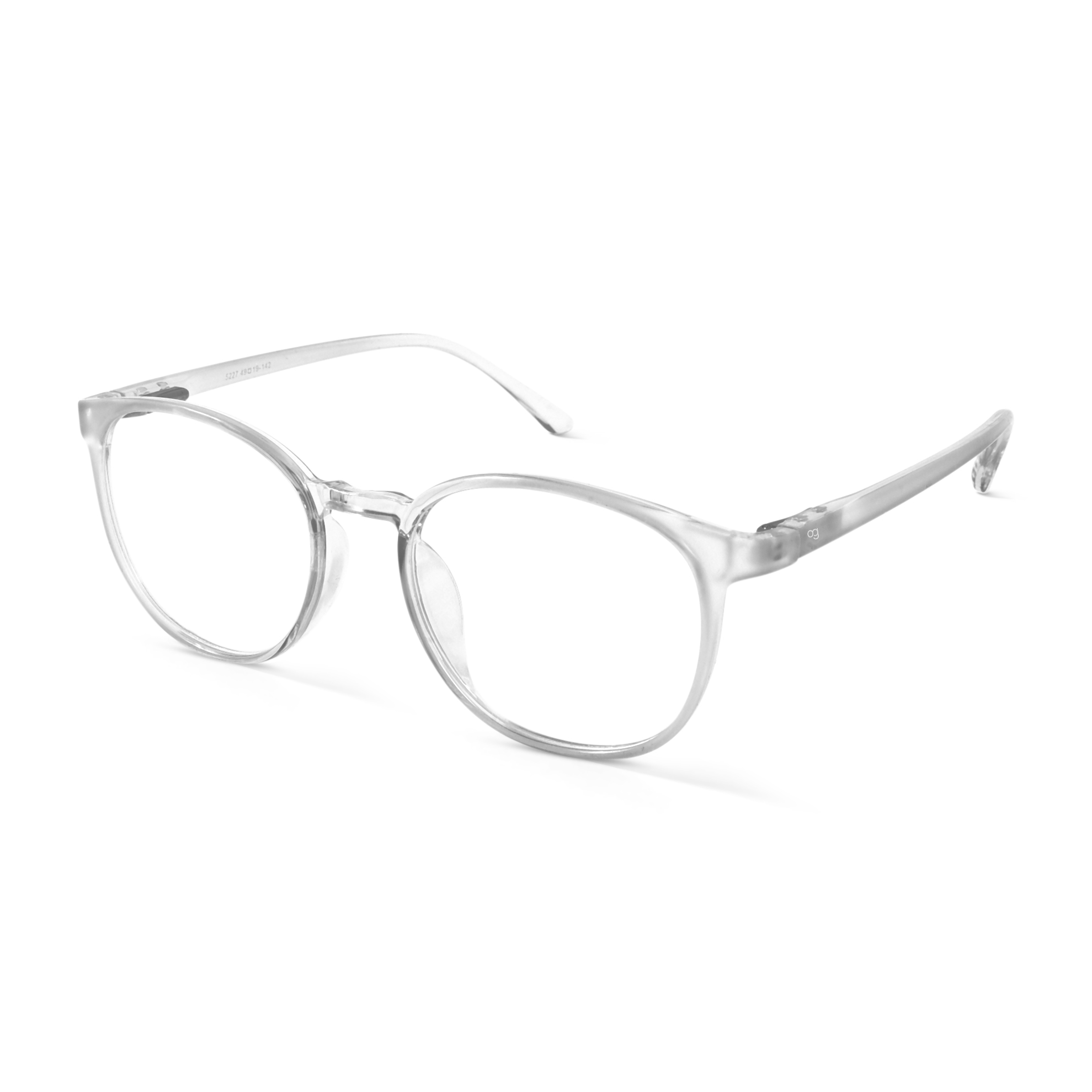 Buy Seraphic Gaze Round Blue Screen Glasses-Woggles