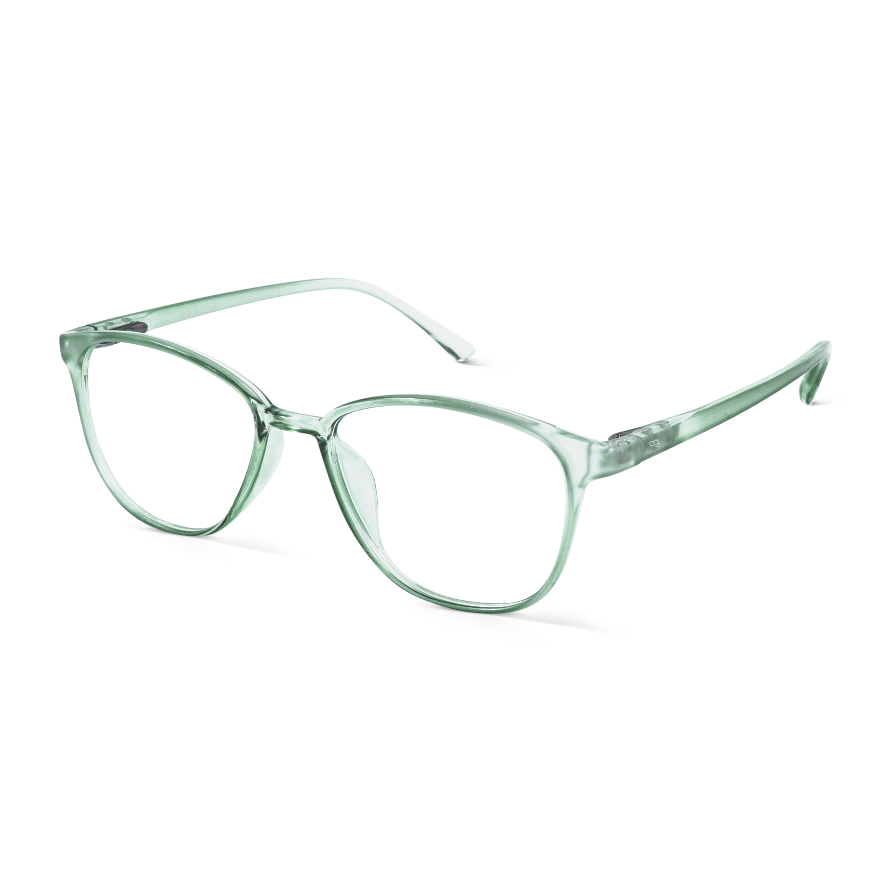 Buy Sharp Sculpt Square Blue Screen Glasses-Woggles